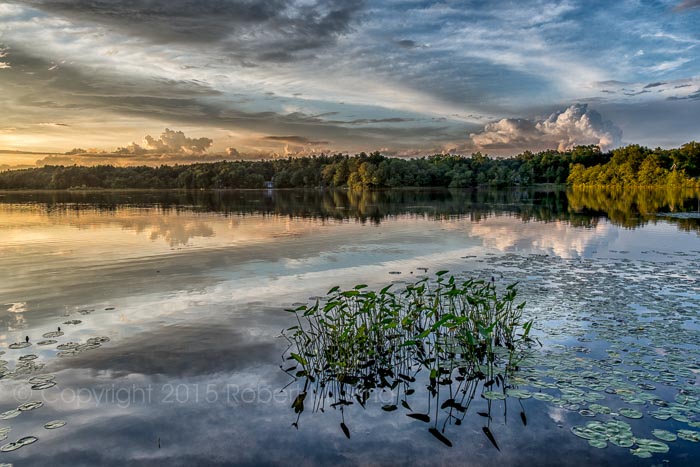 Bold Sky At Pentucket Pond | Georgetown, MA | robert m ring photography